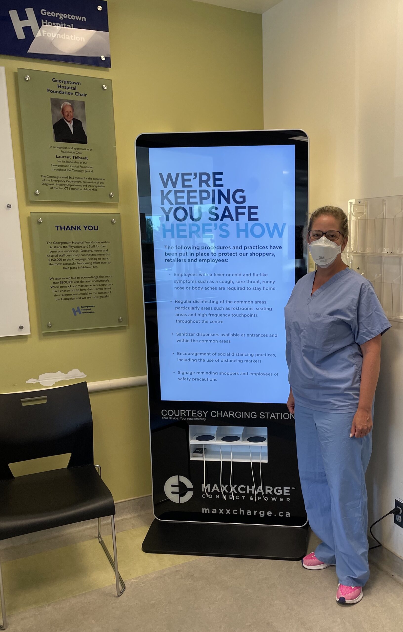 MaxxCharge increases Charging Station capacity at Georgetown Hospital ...